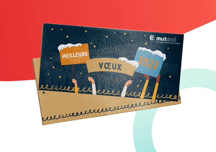 Une carte de vœux engagée pour Mutami en 2022 Agence CVM